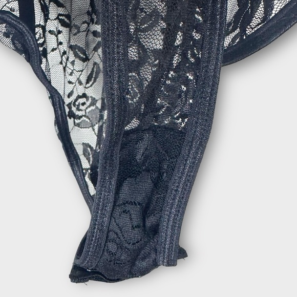 Yandy | Intimates & Sleepwear | Nwot Yandy Black Lace Mesh Teddy Back ...